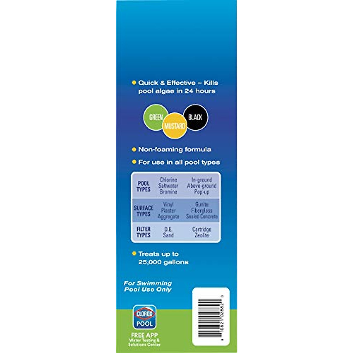 Clorox Pool&Spa XtraBlue Algaecide 40 oz