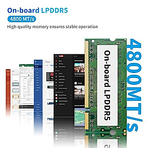 Mini PC J4105 128GB SSD Windows 11 Pro Mini Desktop Computer 8GB DDR4, 2*HDMI2.0 4K@60Hz, Dual-Band WiFi, USB3.0 * 4,USB2.0 * 1, Gigabit Ethernet, BT, AL34 Micro PC