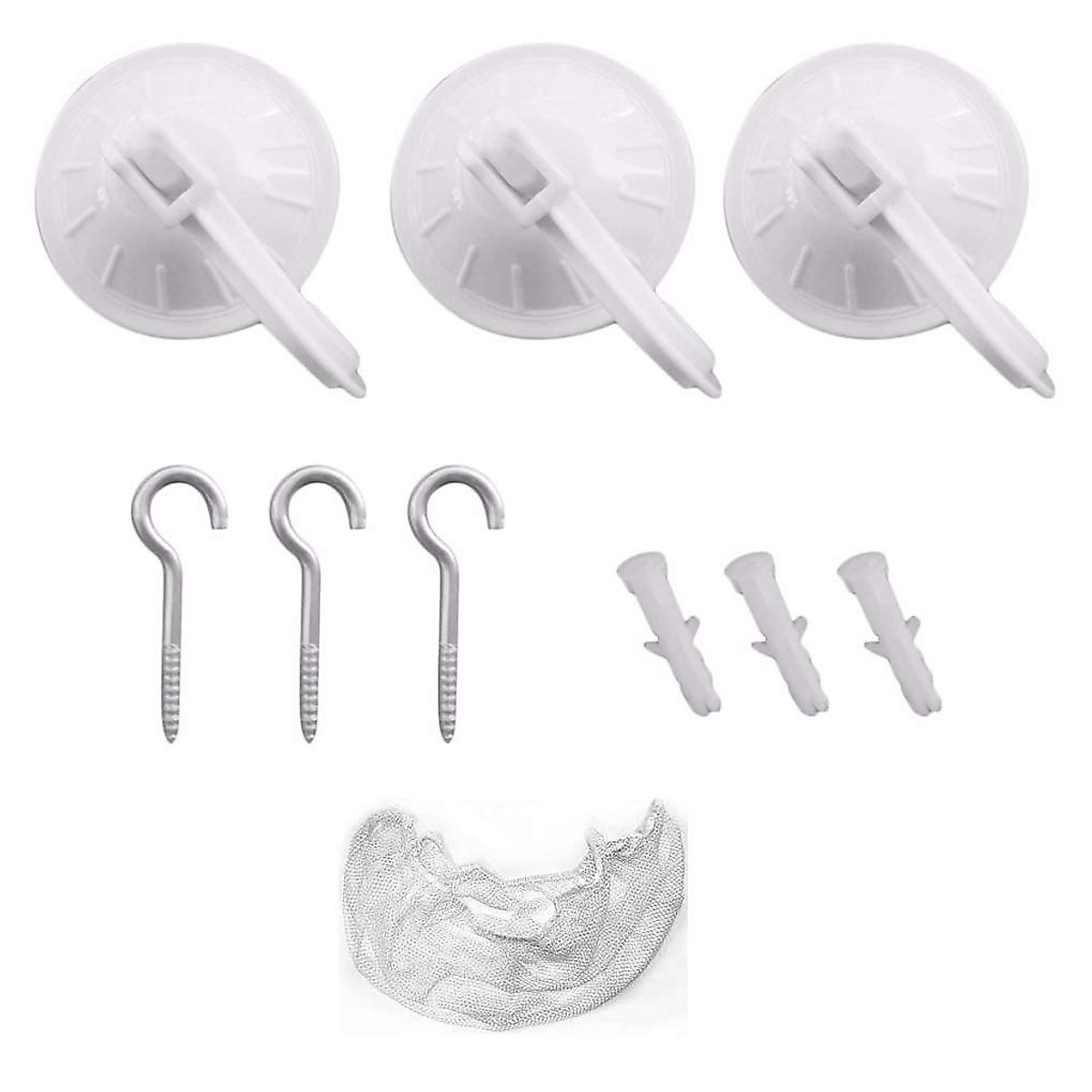 Stuffed Animal Hammock, Net for Stuffed Animals Corner, Hanging Net to Hold Stuffed Animals on Wall (One Pack)