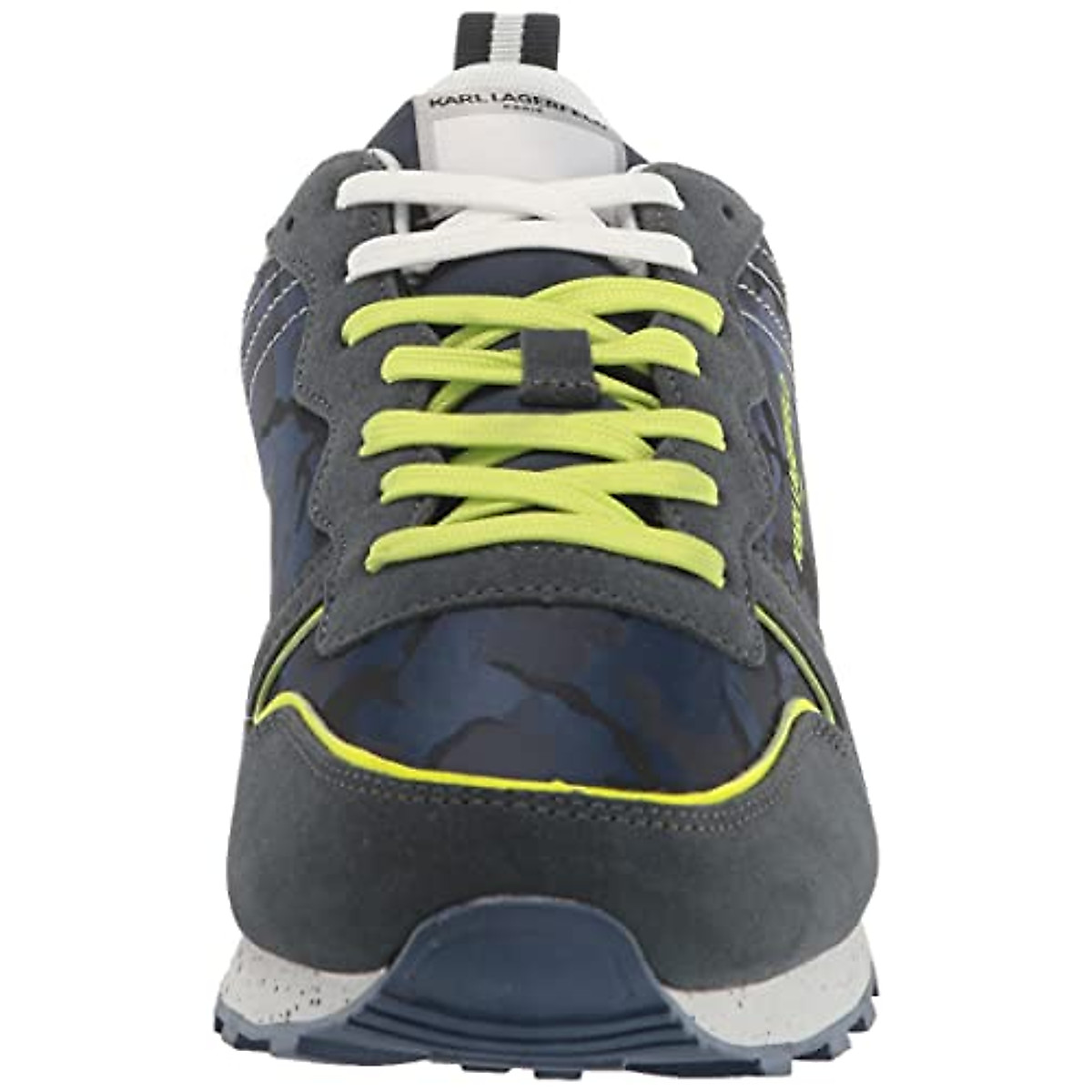 Karl Lagerfeld Paris Men's Running Sneaker, Navy, 13