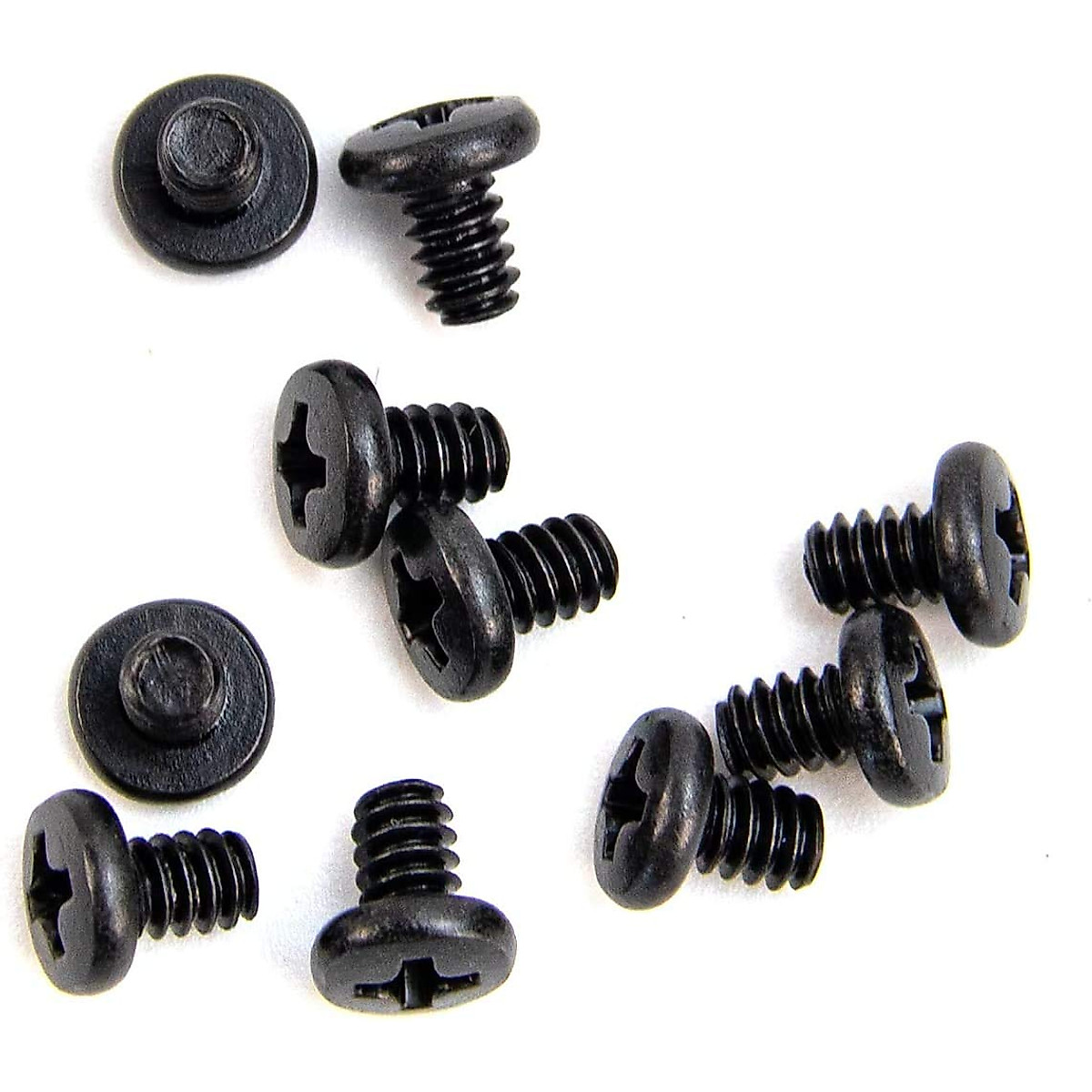 AUEAR, 10 Pack Black PCI Slot Cover Hard Steel Filter Blanking Plate with Screws