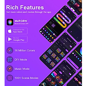 selfila Music Sync DIY Hexagon Lights - 8 Pack Smart APP and Remote RGB Wall Light Hexagonal Modular Gaming Light Honeycomb Shape Panels LED Lights for Bedroom Children Room Decor