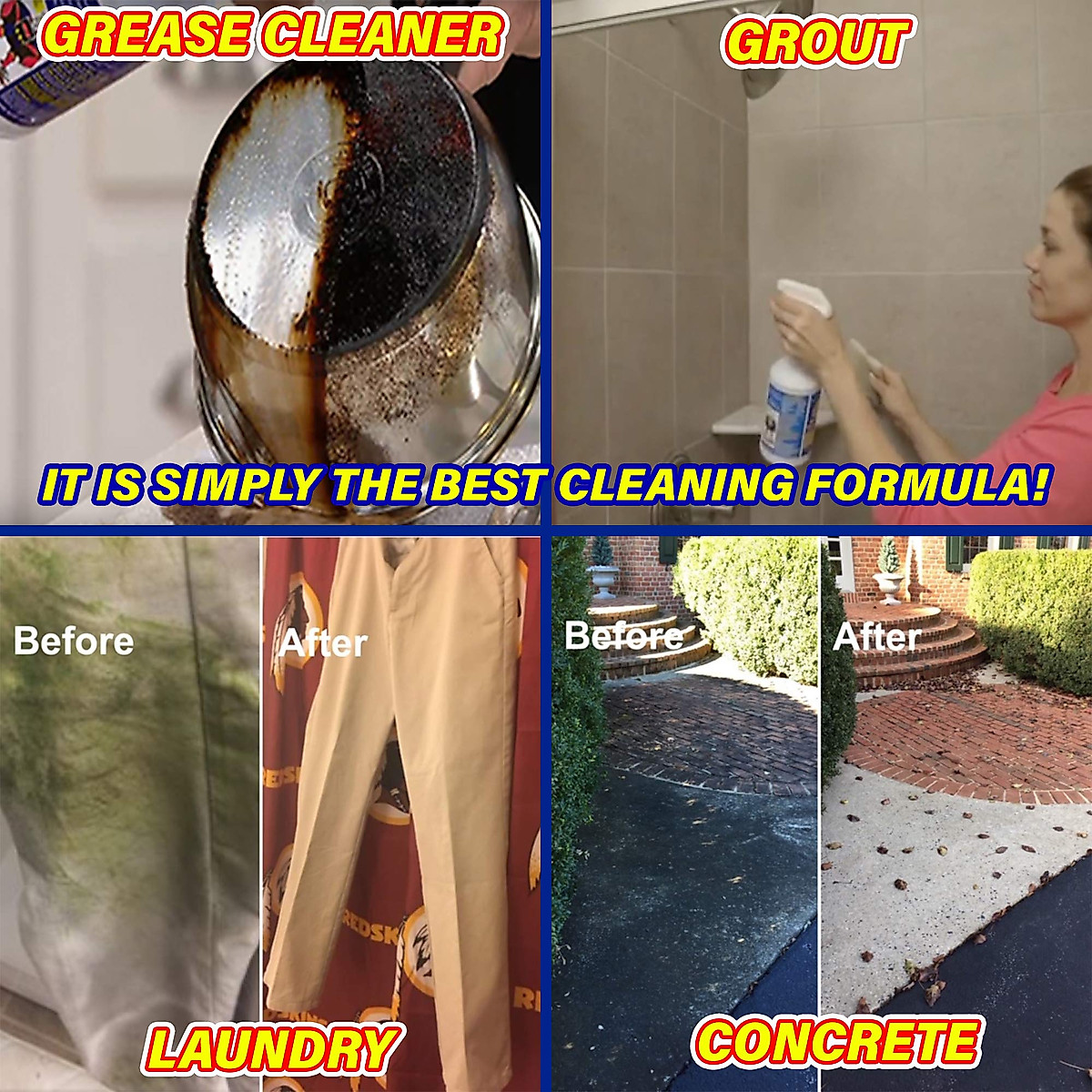 GP66 Green Miracle Cleaner, Gallon Cleans Over 1,000 Surface Types All-In-One Powerful NSF Approved