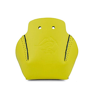 Bont Roller Skates - 100% Australian Leather Toe Cap Protectors - Roller Skate Derby Speed - Pair - Totally Lime