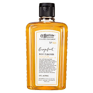 C.O. Bigelow Grapefruit Body Cleanser, Village Perfumer Moisturizing Body Wash for Men & Women with Aloe Vera, Sodium PCA, and Glycerin, 10 fl oz