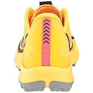 Saucony Women's Core Peregrine 12 Running Shoe, VIZIGLD/VIZIRED, 8