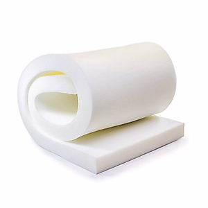 AK TRADING Upholstery Foam Medium Density Cushion, (Seat Replacement, Foam Sheet, Foam Padding), 0.5" H x 24" W x 72" L