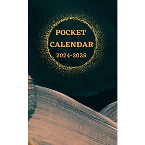 2024-2025 Pocket Calendar: Appointment Calendar Purse Size 4 x 6.5 | 24 Months from January 2024 to December 2025 | Two-Year Monthly Planner