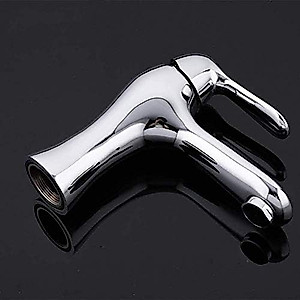 REPLYSAT Kitchen Taps Basin Faucet Basin Faucets Chrome Waterfall Bathroom Mixer Tap Shower Faucets Bath Water Mixer Tap Deck Mounted Faucets Taps