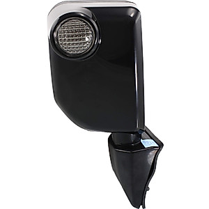 Kool Vue Left & Right Power Door Mirrors Compatible With Toyota FJ Cruiser 2007-2014 With Signal Light Paintable Pair
