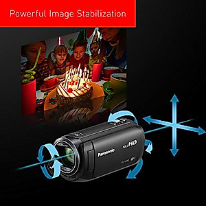 Panasonic HC-V380K Full HD Camcorder with Wi-Fi Multi Scene Camera (Black)
