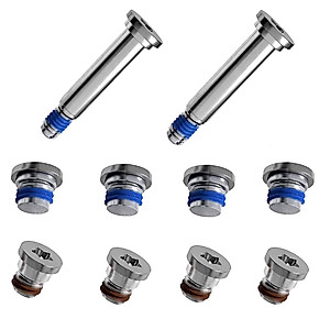 Replacement Screws Set for MacBook Air 13 inch A1369 A1466 2010 to 2017, 10pcs Unibody Bottom Case Cover P5 Pentalobe Repair Replacement Notebook Laptop PC Computer Screw