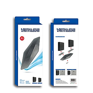 CKXIN Vertical Stand for PS4 Slim / PS4 Pro Steady Base Upright Holder Stand for Sony PlayStation 4 Pro/Slim Console(Not for PS4)