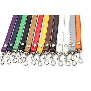 VanEnjoy Adjustable Shoulder Straps for Purse Bag Handbag Wallet Replacement(Black-Gold Metal) (Red-Gold Metal)