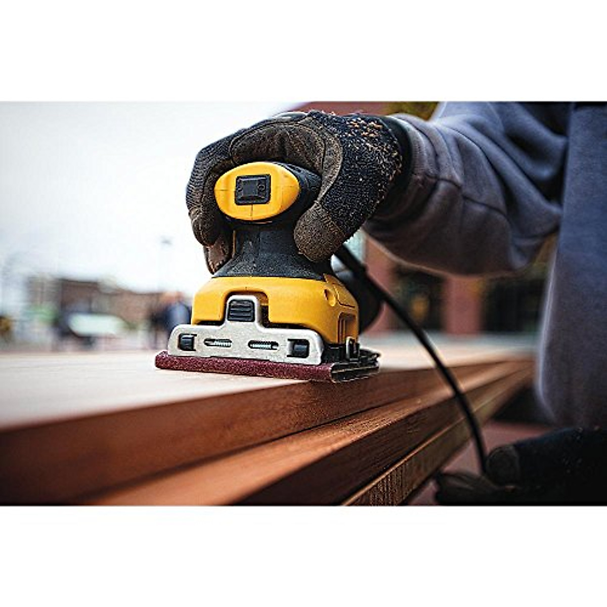 DEWALT Electric Sander, 1/4-Inch Sheet, (DWE6411)