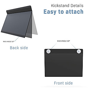 Trio Max Mobile Pixels Tri-Screen Laptop Monitor, 14'' Full HD IPS Dual Triple Monitor for laptops, USB C/USB A Portable Screen,Windows/Mac/OS/Android/Switch Compatible (2X Monitor and 1x Kickstand)