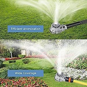 Metal Lawn Sprinkler Garden Water Sprinklers Lawn Irrigation System for Small to Medium Area Watering Outdoor Garden Yard Lawn