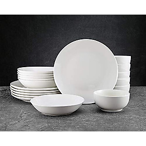 Studio Nova Porcelain 18-Piece Dinnerware Set, Service For 6, Alexis