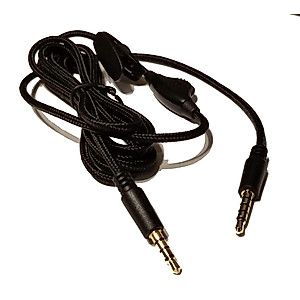ienza® Premium Quality Replacement Audio Chat Cable with Volume Control for AstroA10 A10, Also Works with A40 Gaming Headsets