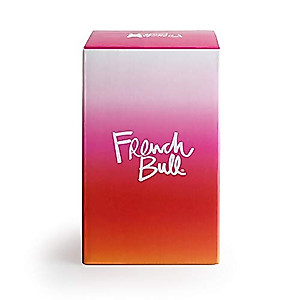 French Bull Stainless Steel Leak Proof Hot Lunch Thermos Vacuum Insulated Food Soup Jar Container, Easy Grip Lid, 16oz, Pink Ombre