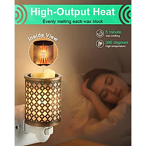 MEQIQTEK Salt Lamp Bulb - Scentsy Light Bulbs for Plug in Wax Warmer - 15 Watt Night Light Bulbs - E12 Bulbs for Household Salt Lamp - C7 Bulb Shape, 15packs