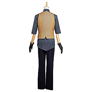 Roocnie Womens The Owl House Cosplay Costume Luz Shirt Amity Outfit Halloween Costumes (Small, Hunter)