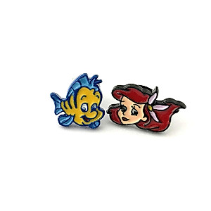 TV Movies Show Original Design Quality Anime Cartoon Cosplay Princess Stud Earrings Gifts for woman(1)