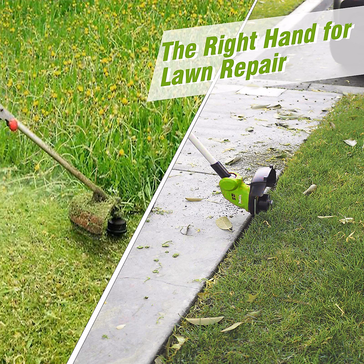 8 Pcs AC80RL3 Replacement Trimmer String for Ryobi One Plus+,0.080" Diameter String Trimmer Refll and AC14HCA Cover Cap Compatible with Ryobi 18v,24v,and 40v Cordless Trimmers(6 Spools+2 Caps)