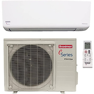 Goodman 9,000 BTU 18 SEER2 Ductless Mini Split Inverter Heat Pump System 230 Volts
