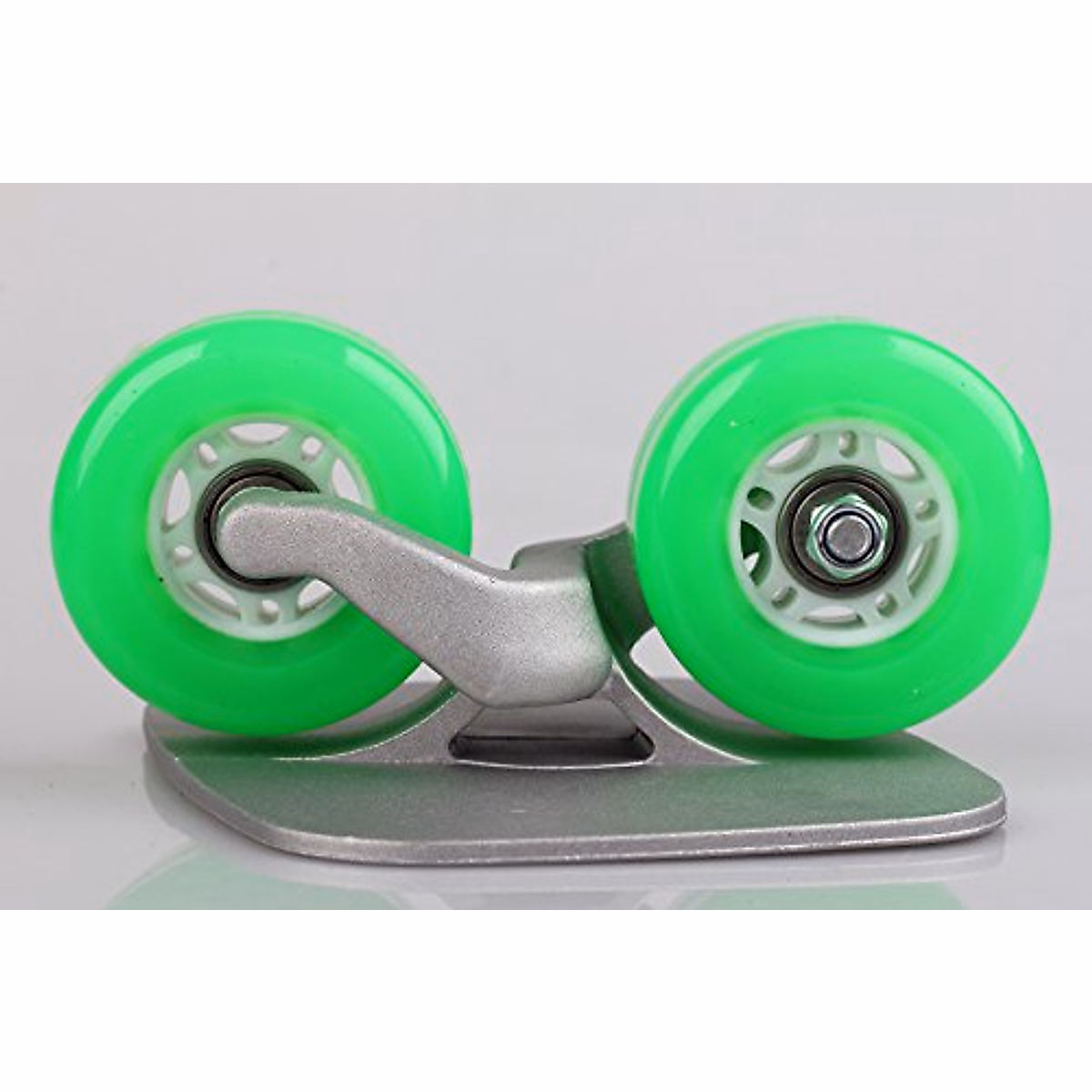 JINCAO Green Portable Roller Road Drift Skates Plate Anti-Slip Board Aluminum Truck with PU Wheels with ABEC-7 608 Bearings
