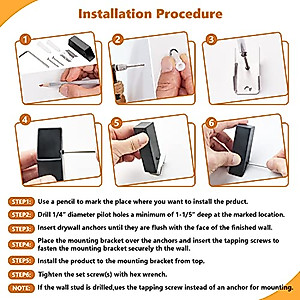 NINETREX Black Towel Hooks Matte Black Robe Hook, Modern Towel Hooks SUS 304 Stainless Steel Heavy Duty Wall Hooks Waterproof for Bathroom Bedroom Entryway Coat mudroom Garage, Wall Mounted 4 Pack