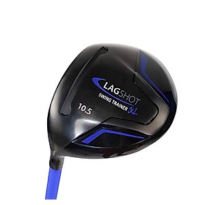 Lag Shot Golf XL Driver Swing Trainer (Left Handed) - Add Distance & Accuracy to All Your Drives. Golf Digest Editors' Choice “Best Swing Trainer” of The Year! #1 Golf Training Aid 2022 & 2023!