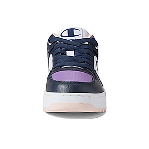 Champion Drome Lo CB W White/Navy/Candid/Mauve 11 M