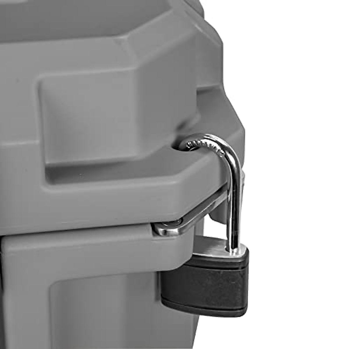 SR-110 Crossover Overland Cargo Case, Equipment Hard Case, Roto Molded, Stackable with Pad-Lock Hasp, Strap Mountable, TSA Standard, IPX4 Rated (Gray)