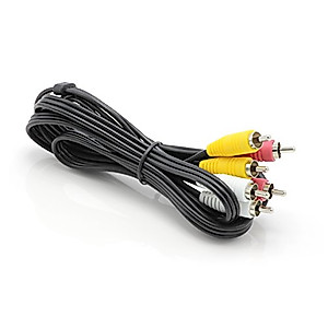 THE CIMPLE CO RCA to HDMI Converter (Analog to Digital Converter) - Converts from RCA/Composite/Red-White-Yellow - Does not Work in Reverse - UP CONVERTS - Black Kit