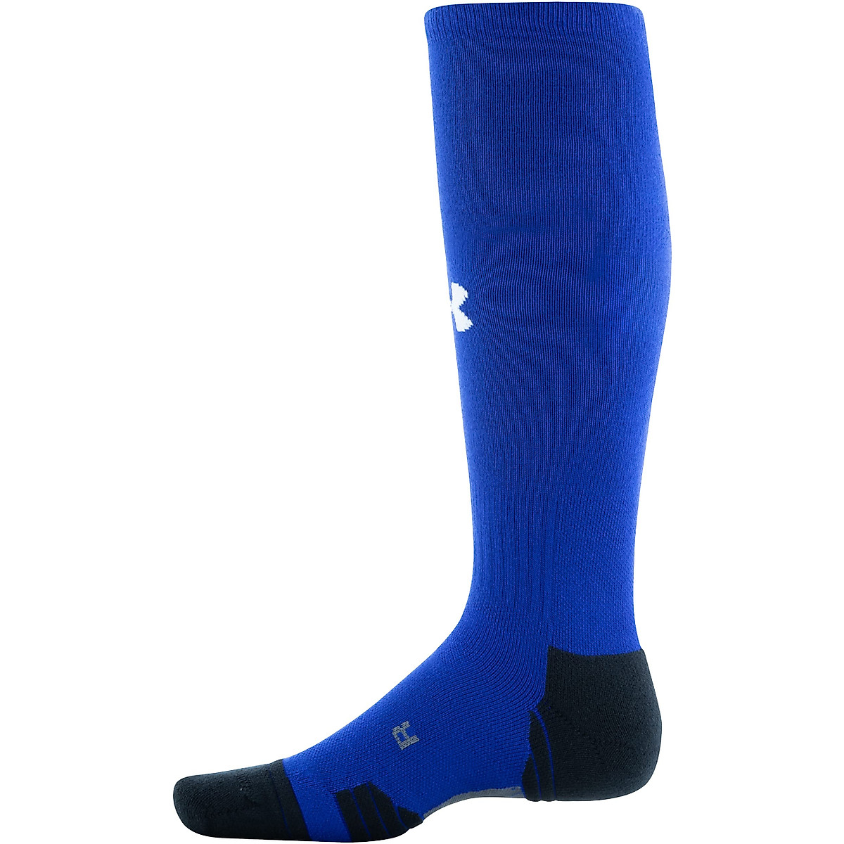 Under Armour Adult Team Over-The-Calf Socks, 1-Pair, Royal/Black/White, X-Large