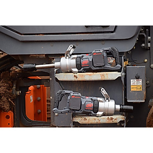 Ingersoll Rand W9491-K4E - 20V High-torque 1" Drive Cordless Impact Wrench Kit, 2600 ft-lbs Nut-busting Torque, 4 Batteries and Charger, Standard Anvil