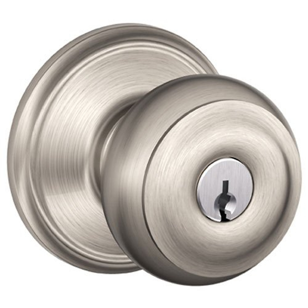 WEISER LOCK F51A 619 NI Geo Entry Lockset