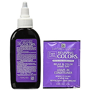 SoftSheen-Carson Dark and Lovely Reviving Colors Nourishing Color & Shine, Natural Black 395
