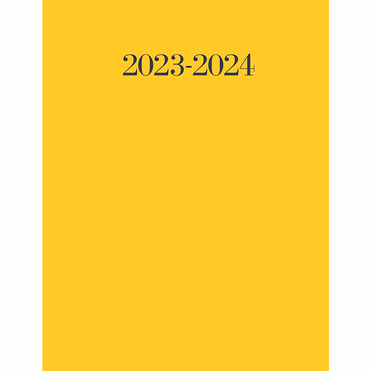 A4 Academic Diary 2023-2024 Week To View: Mid Year Weekly Planner Agenda Personal Organiser Calendars For School University Student Teacher- Dated From August 2023 To July 2024