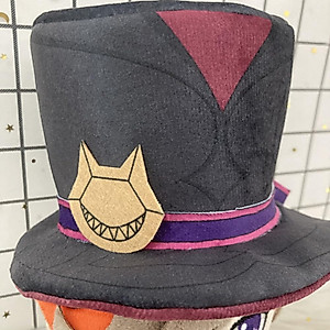 SSJTBEZX Genshin Lyney Plush Toys Doll Lovely Pillow Christmas New Year Birthday for Kids Gifts Soft Doll 23 cm/9.0 inch