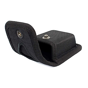 Lytharvest Molded Pager/Glove Pouch, Nylon Molded Latex Glove Pouch for Duty Belt,Pager Holder Duty Belt, EMT Pager Glove Pouch Protective for Most Compact pagers or Latex Gloves,Snap Closure