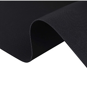 MIIDII Shoe Sole Repair Rubber Soling Sheet, Non-Slip Shoe Pads Replacement for Bottom of Shoes (Black)
