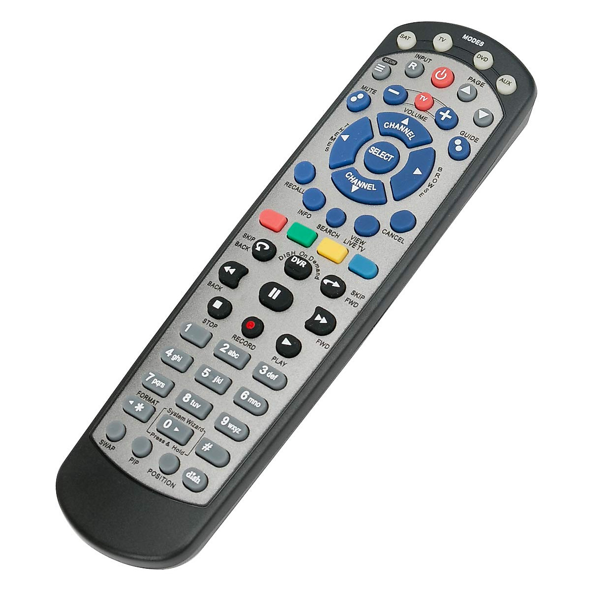 ZdalaMit Replacement Remote Control Applicable for Dish Network 20.1 IR Satellite Receiver TV1