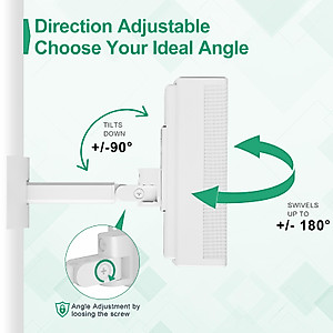 Dinghosen Steel Wall Mount Ceiling Bracket Stand for UB-20 Series II Compatible with Virtually Invisible 300 Lifestyle 600 ST535 ST525 ST520 535III 525III CM520 SoundTouch JC-II AM6-V AM10-V AM10IV