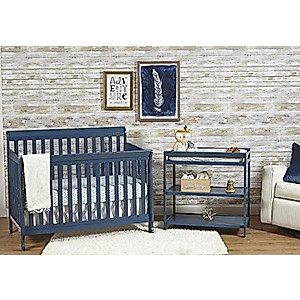 Suite Bebe Riley 4-in-1 Convertible Crib, Navy Blue