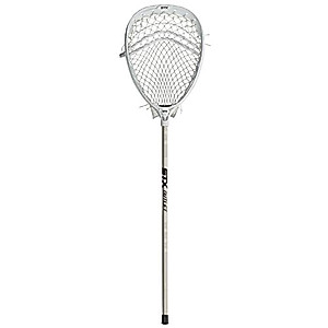 STX Lacrosse Eclipse 2 Complete Goalie Stick, White, White/White/Platinum