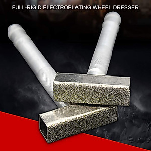 XENITE Grinding and Polishing Head Grinding Wheel Dresser with Flat Diamond Coated Surface for Truing Grinding & Deburring Wheels Abrasive Dressing Tools Polishing