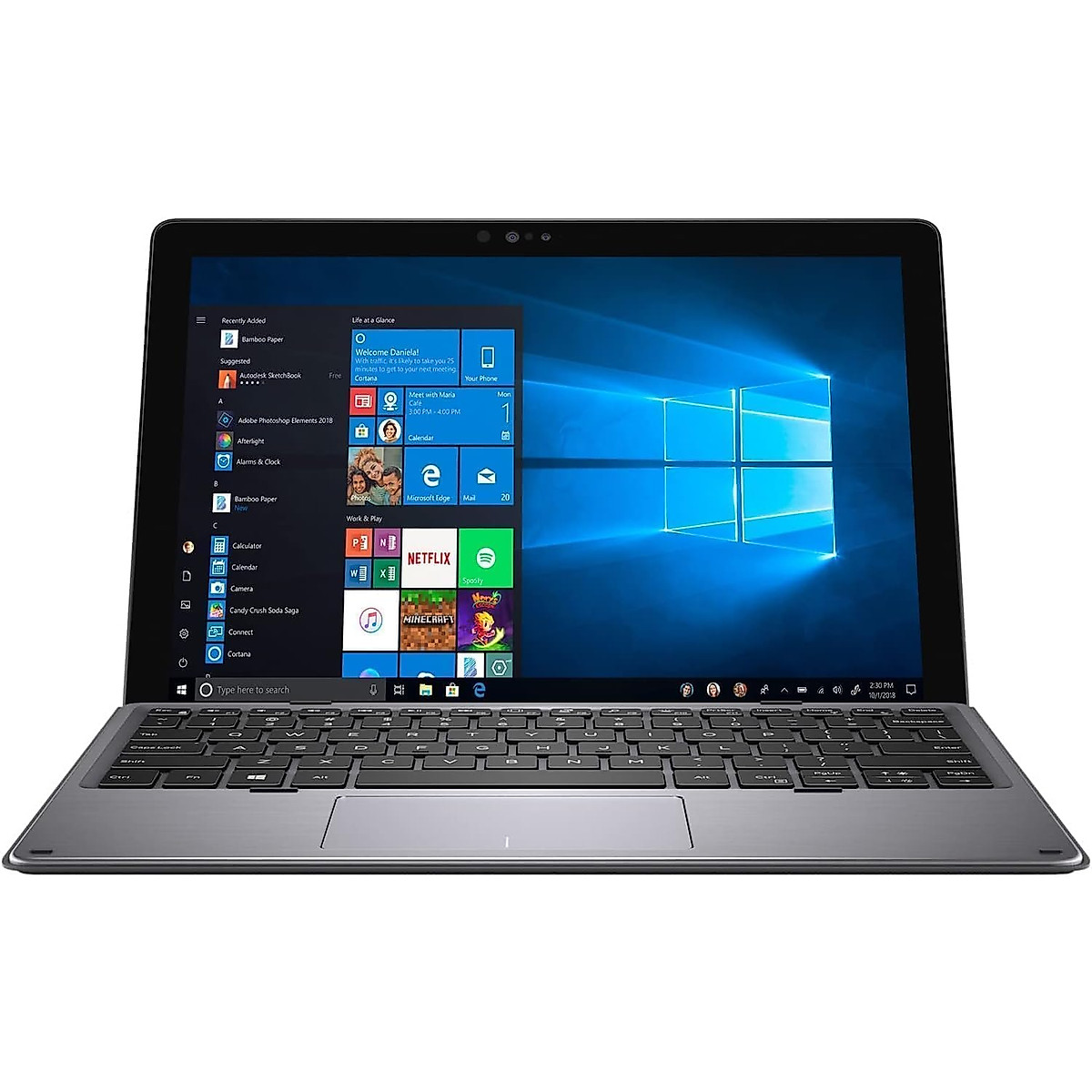 Dell Latitude 7200 2-in-1 Tablet Laptop, 12.3in Touchscreen FHD(1920x1080), Intel Core i5-8365 up to 4.10 GHz, 8GB RAM 256GB SSD, Backlit Keyboard, Windows 10 Pro (Renewed)