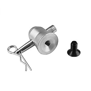 OTTFF 6Pack Aluminum Half Conical Coupler with Clips Pins for Stage Truss Trusses Bed Plate Fit F34 F33